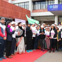 Desh Bhagat Radio and State Bank conducted a walkthon on Women’s Day ...