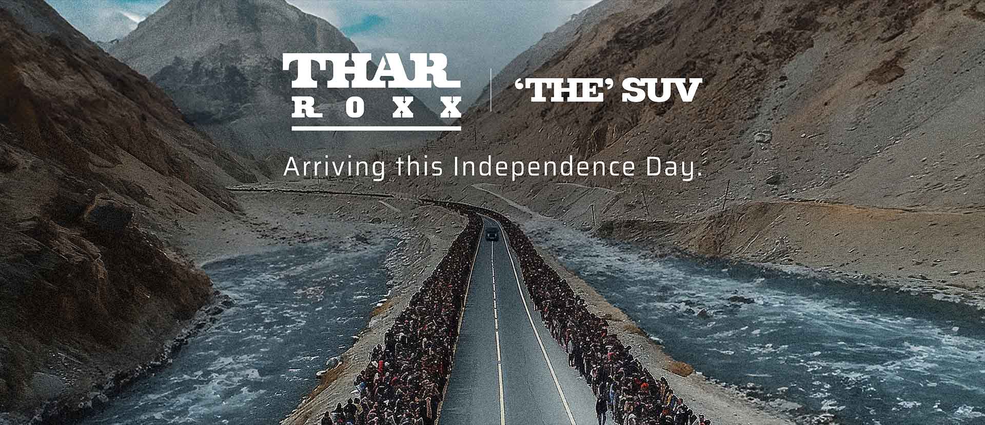 Mahindra’s new icon to be called ‘Thar ROXX’ ‘THE’ SUV arriving this ...