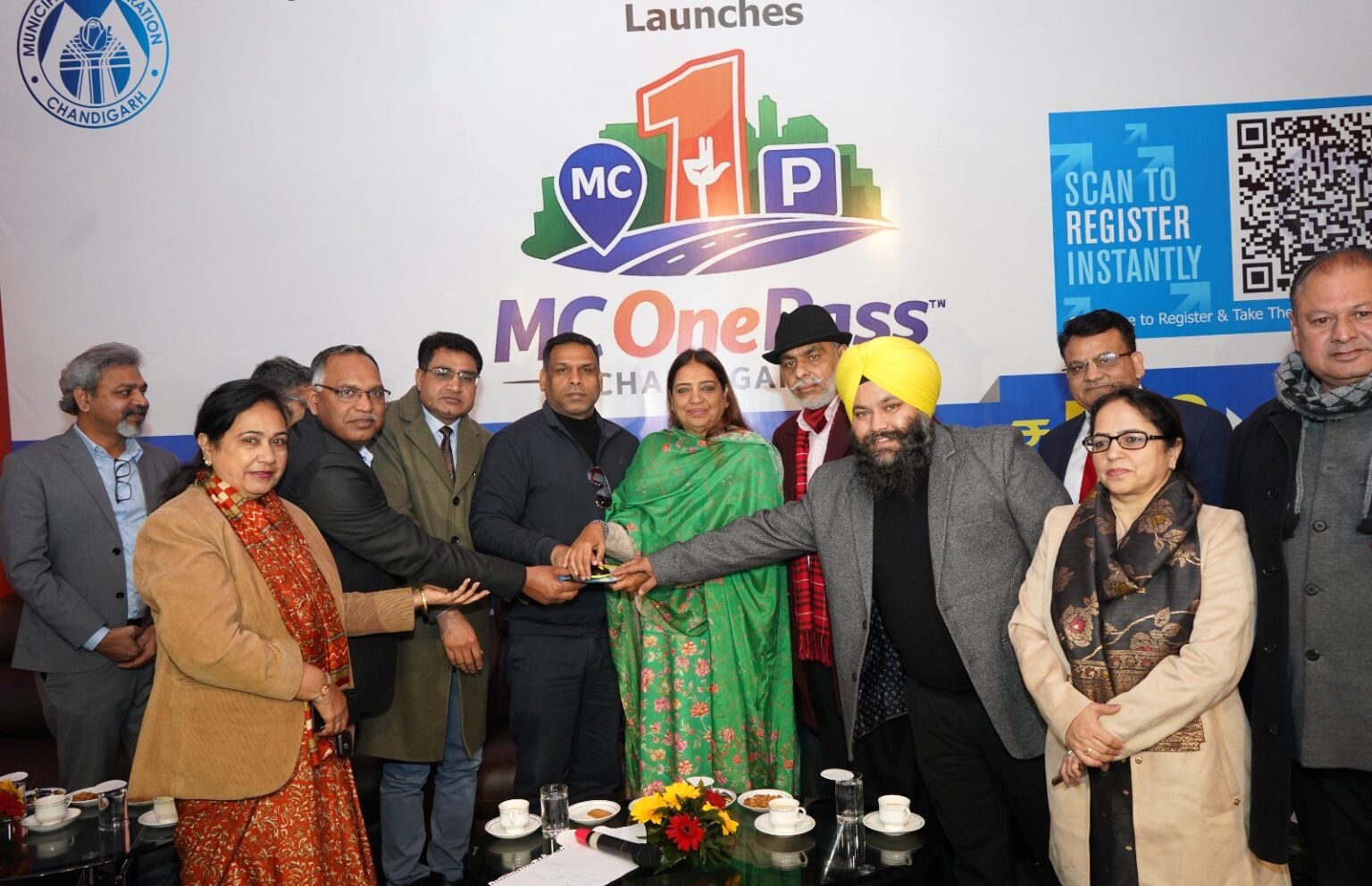 MC Chandigarh unveils ‘MC One Pass’ — A landmark gift of smart parking ...