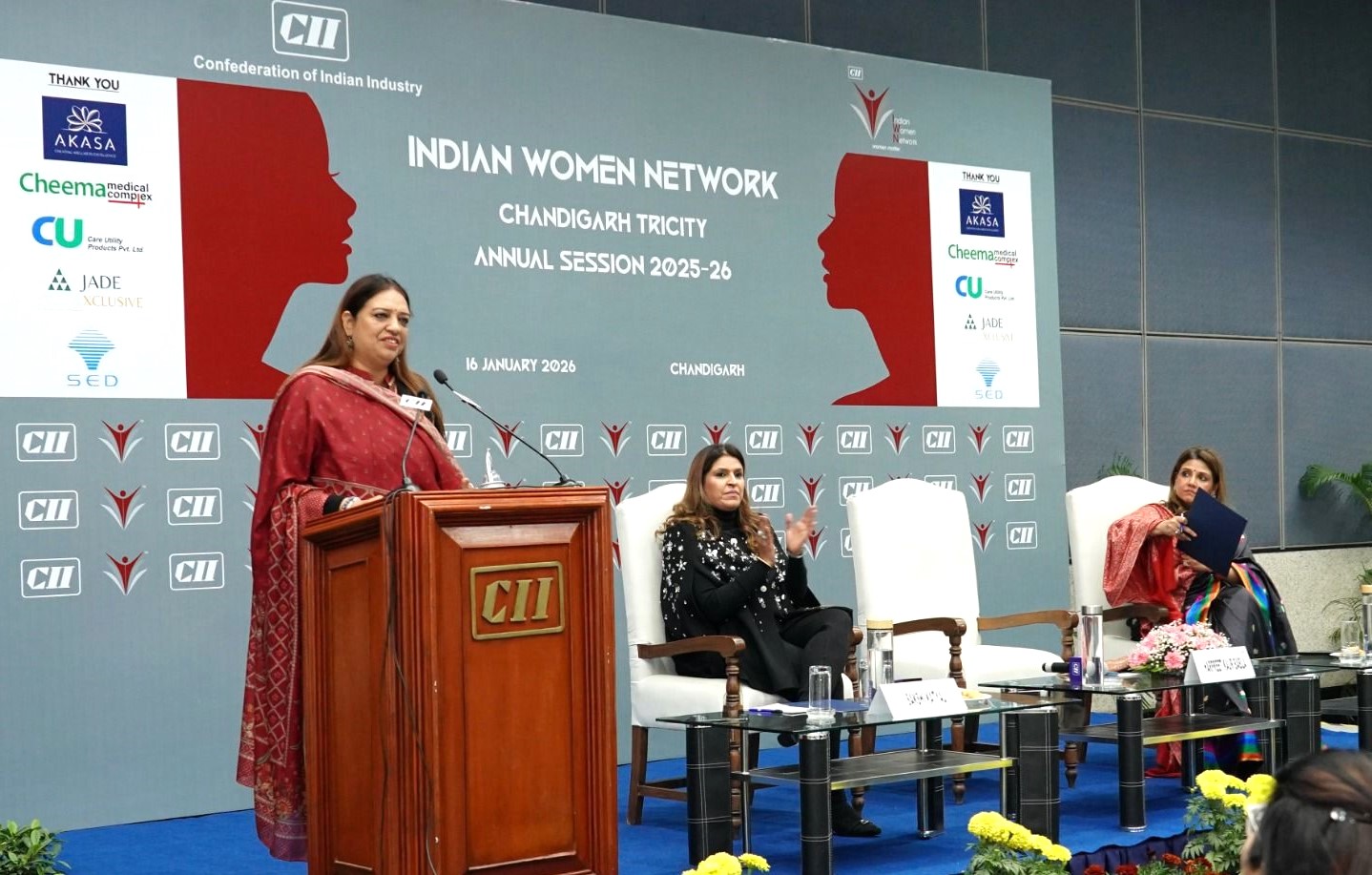 Mayor Harpreet Kaur Babla Addresses CII–Indian Women Network Annual ...